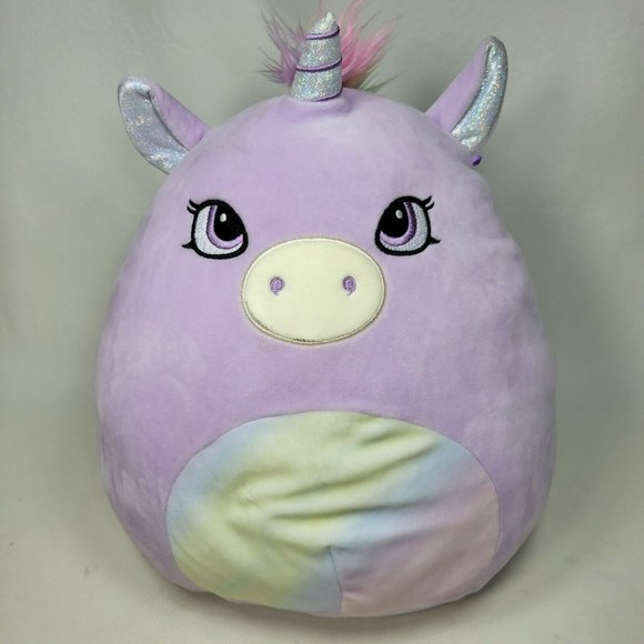 Kellytoy | Toys | Original Squishmallow 2 Pastel Purple Unicorn 220 ...